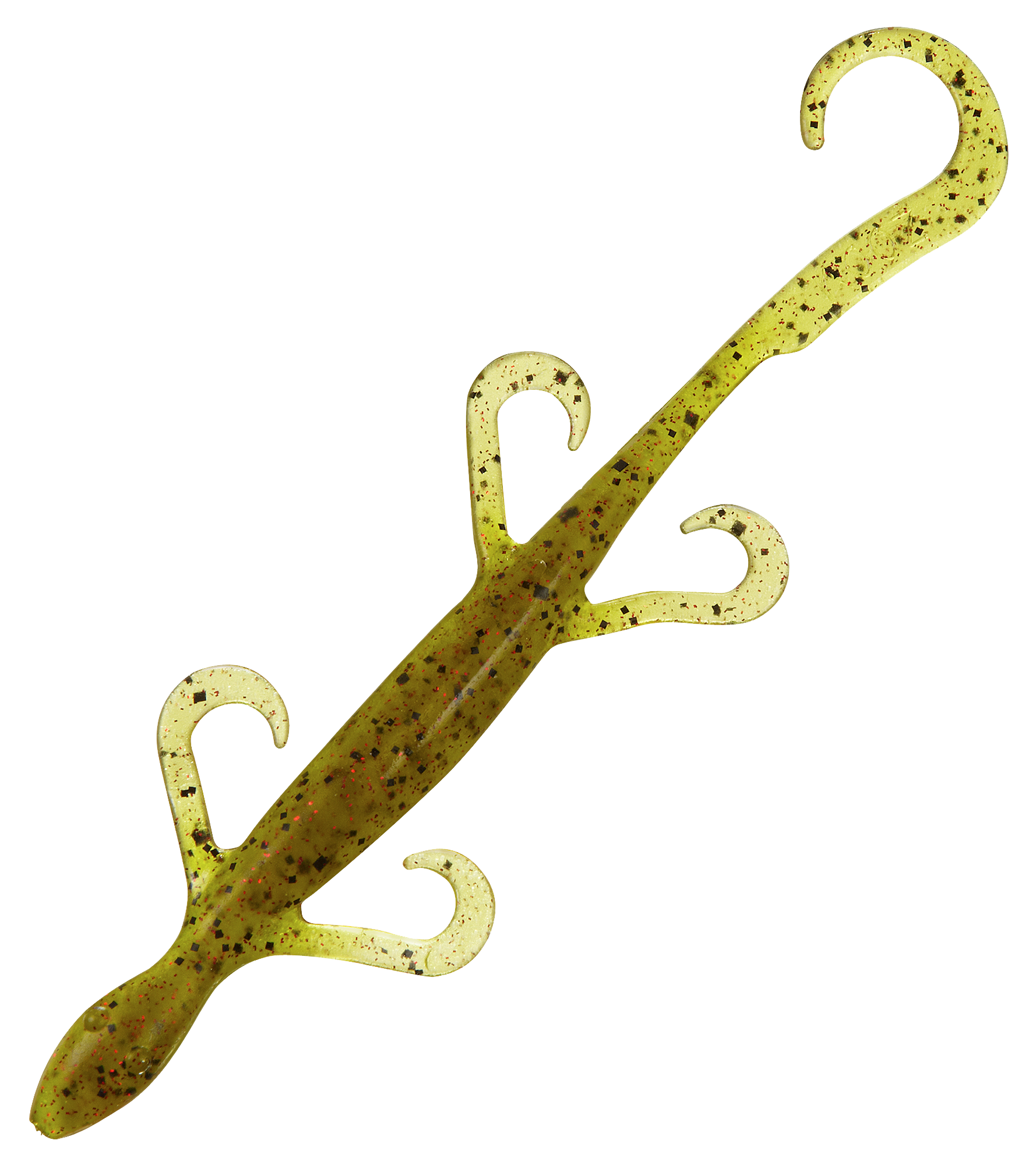 Zoom 6'' Lizard - Watermelon Red/Chartreuse Tail | BoondockGear.com